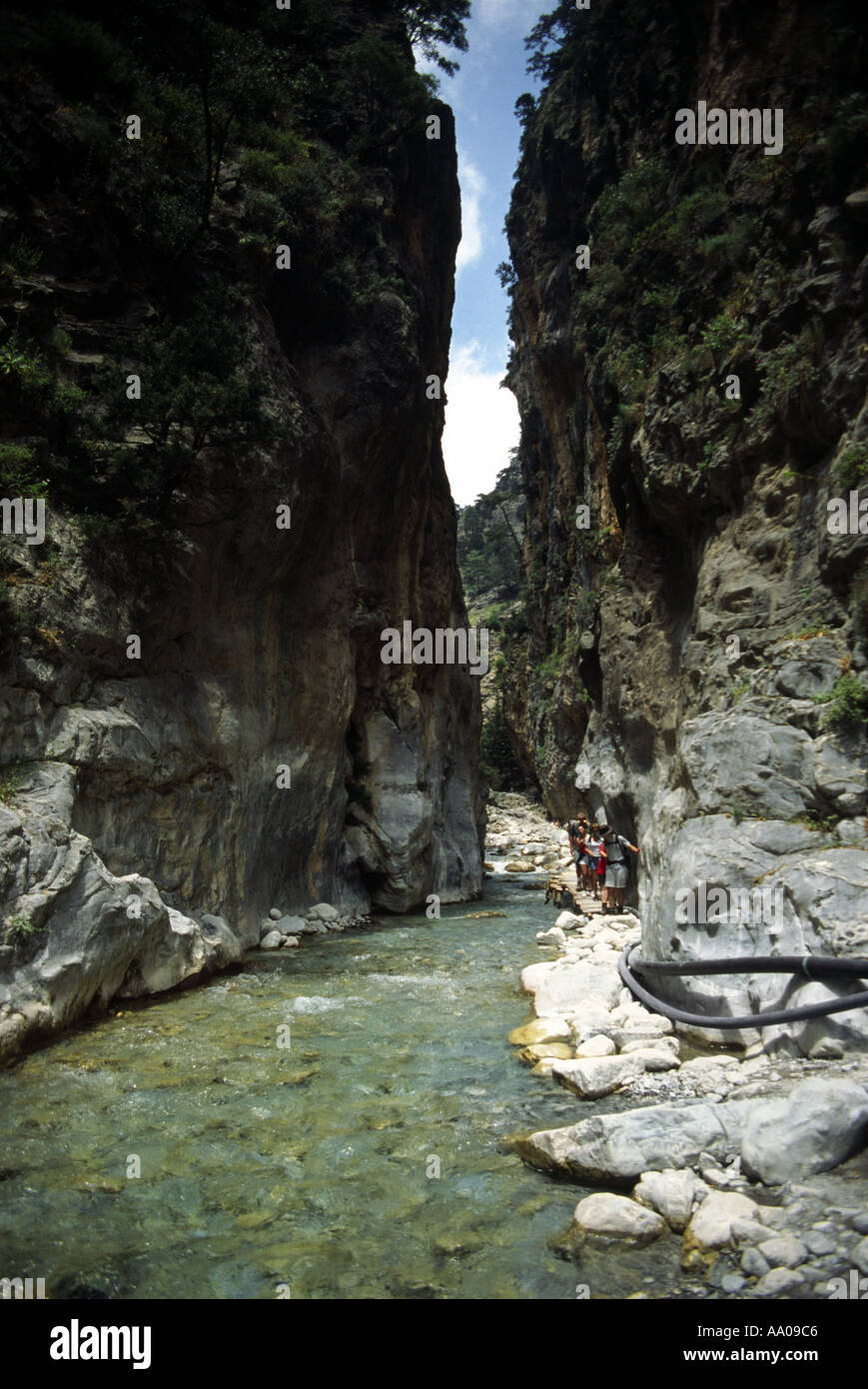 Steep sided gorge on crete hi-res stock photography and images - Alamy