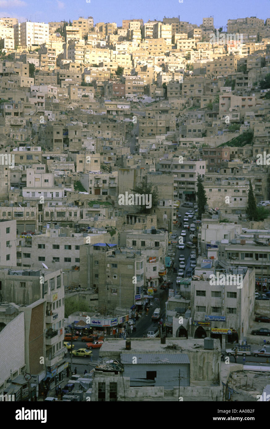 Downtown Amman Jordan Stock Photo - Alamy