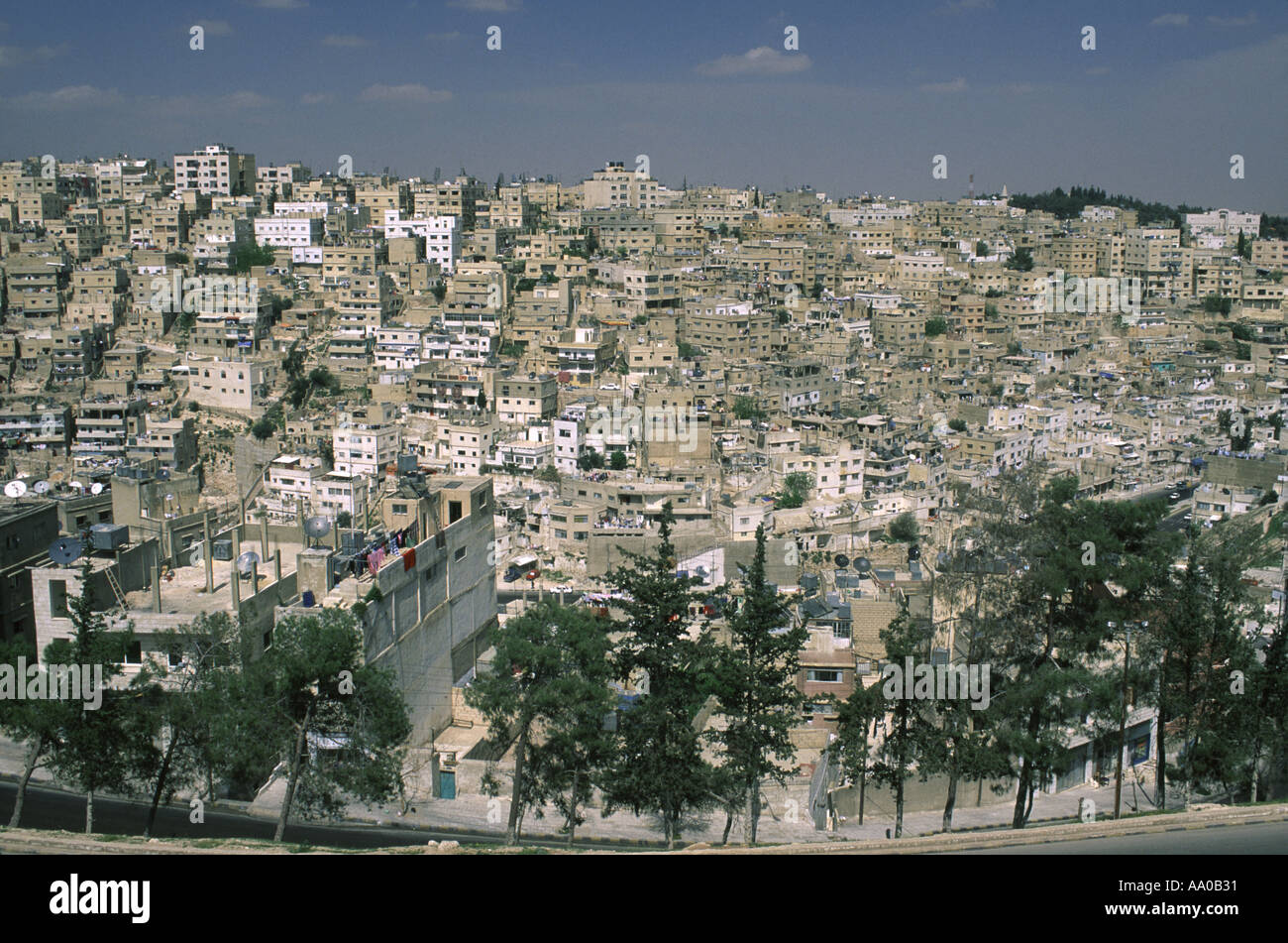 Downtown Amman Jordan Stock Photo - Alamy