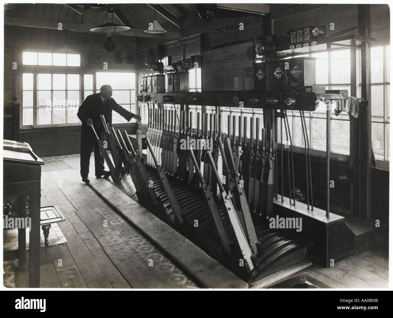 Signal Box Levers Stock Photos & Signal Box Levers Stock Images - Alamy