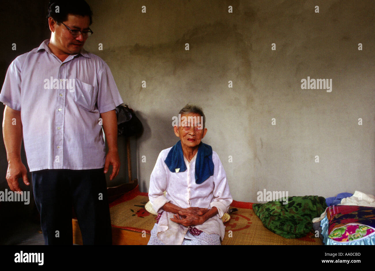 A catholic orphanage near Delat Vietnam also looks after some old blind ...