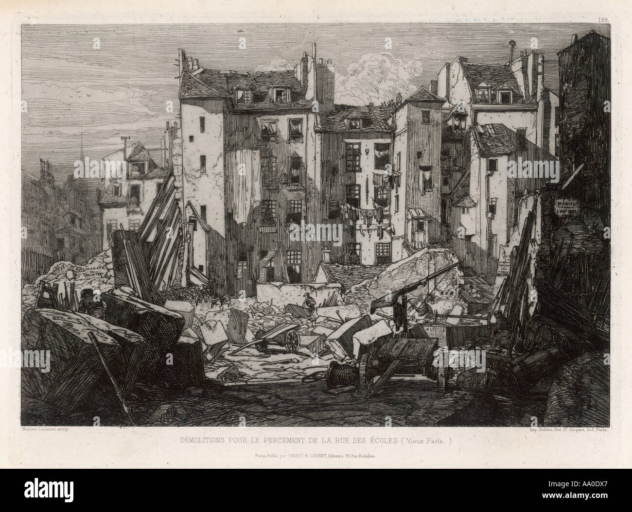 Historical building demolition hi-res stock photography and images - Alamy