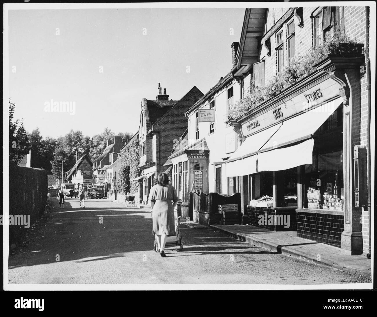Street grocery Black and White Stock Photos & Images - Alamy