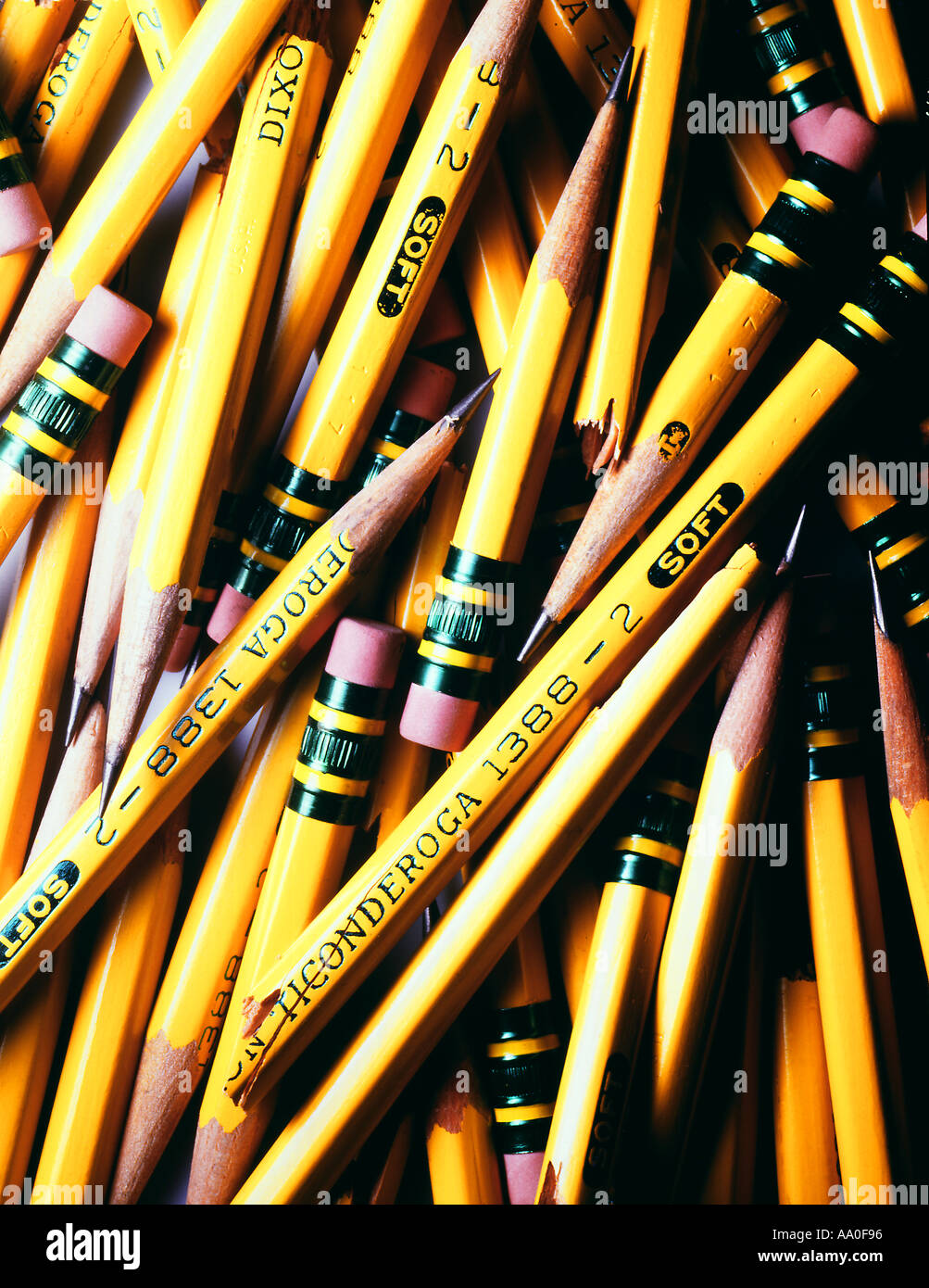 Still Life of Pencils Stock Photo - Alamy