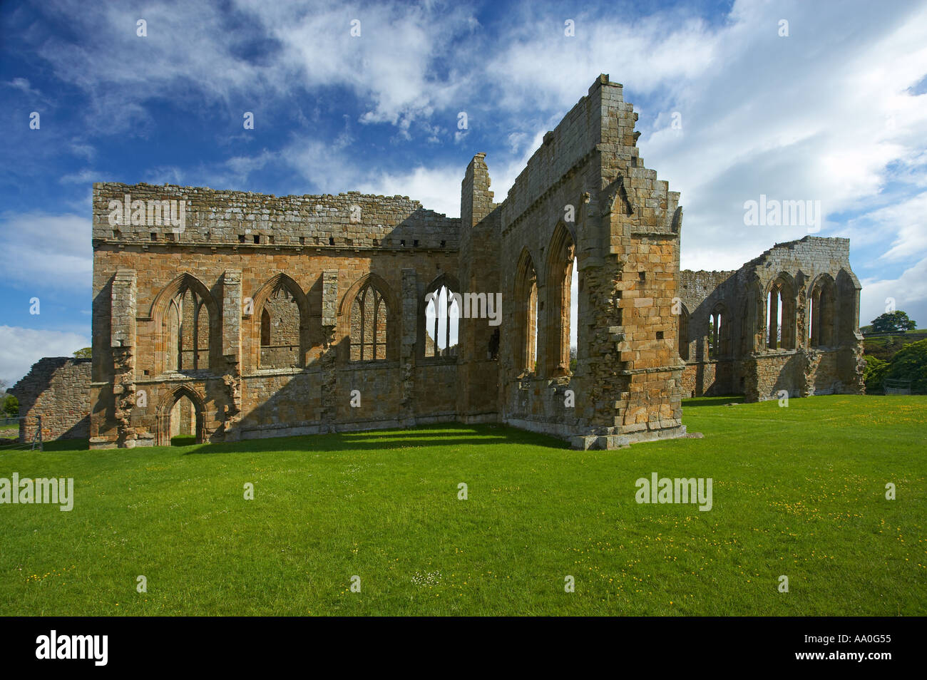Egglestone Abbey near Barnard Castle County Durham Stock Photo - Alamy