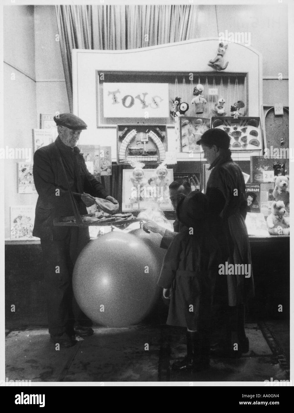 Toy Stall 1930s Stock Photo - Alamy