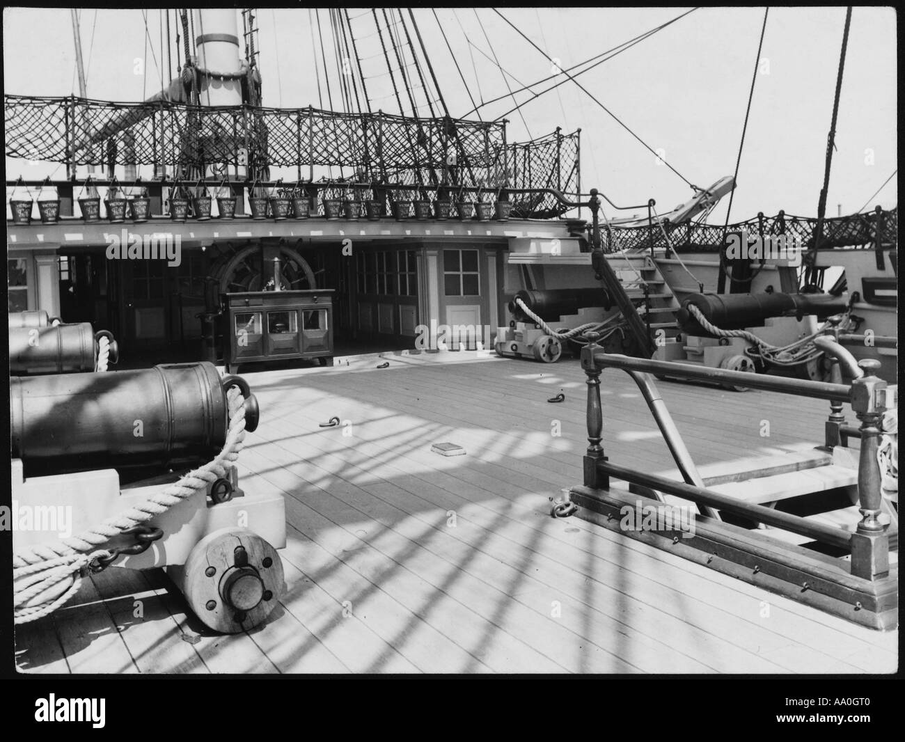 The Quarter Deck Stock Photo - Alamy