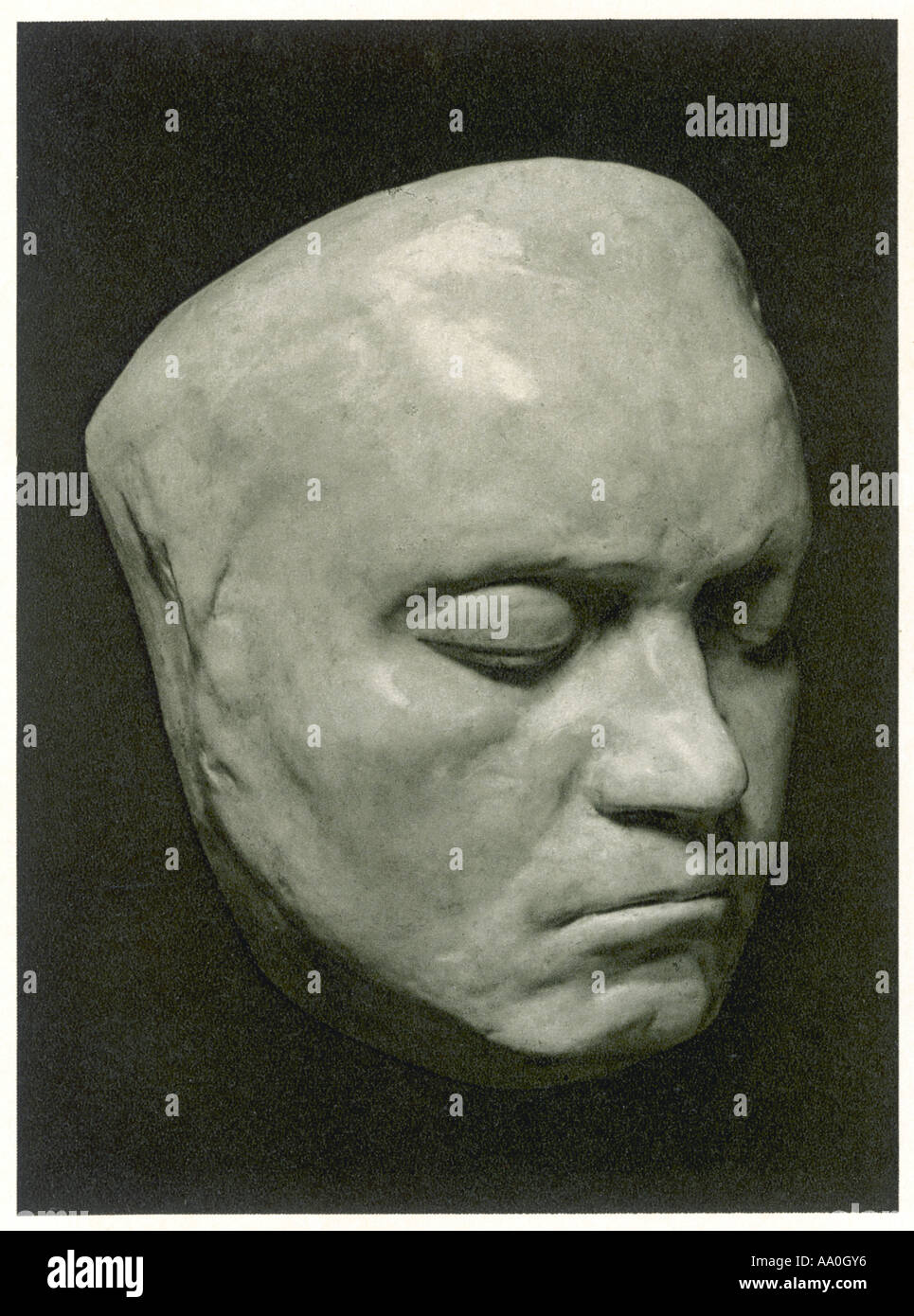 Beethoven Life Mask Vs Death Mask