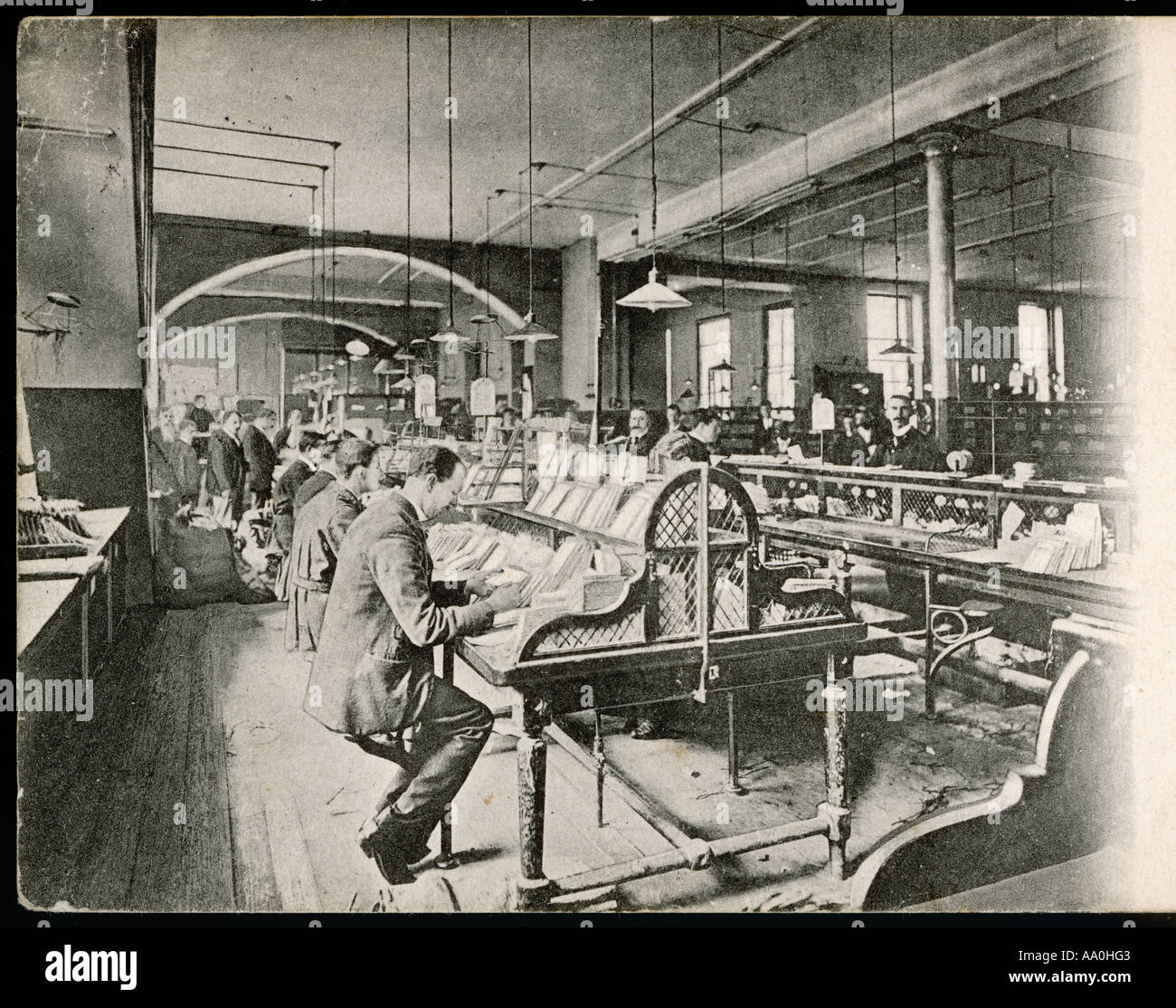 Mail sorting room hi-res stock photography and images - Alamy
