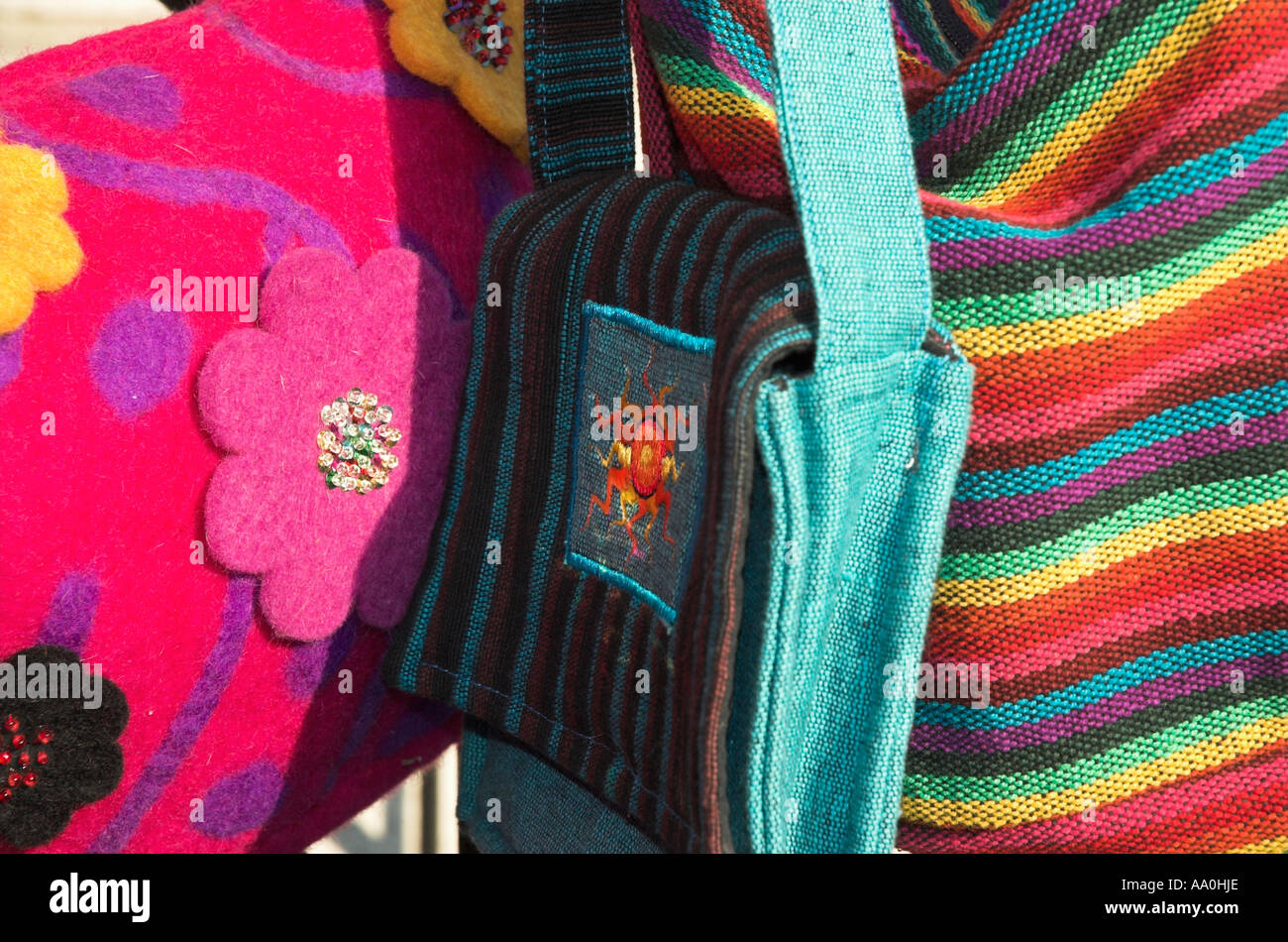 Coloured bags hi-res stock photography and images - Alamy