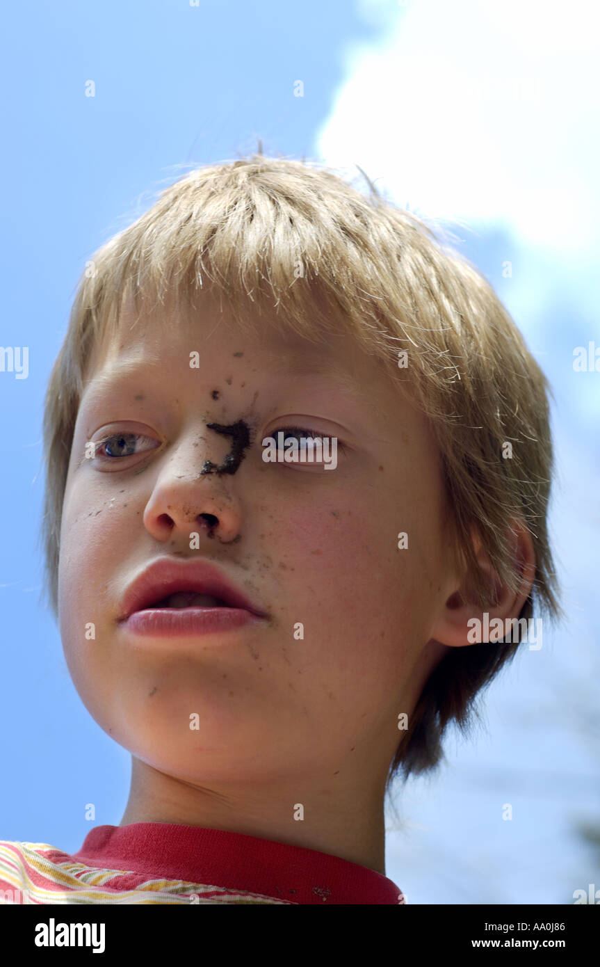 Smudgy face hi-res stock photography and images - Alamy