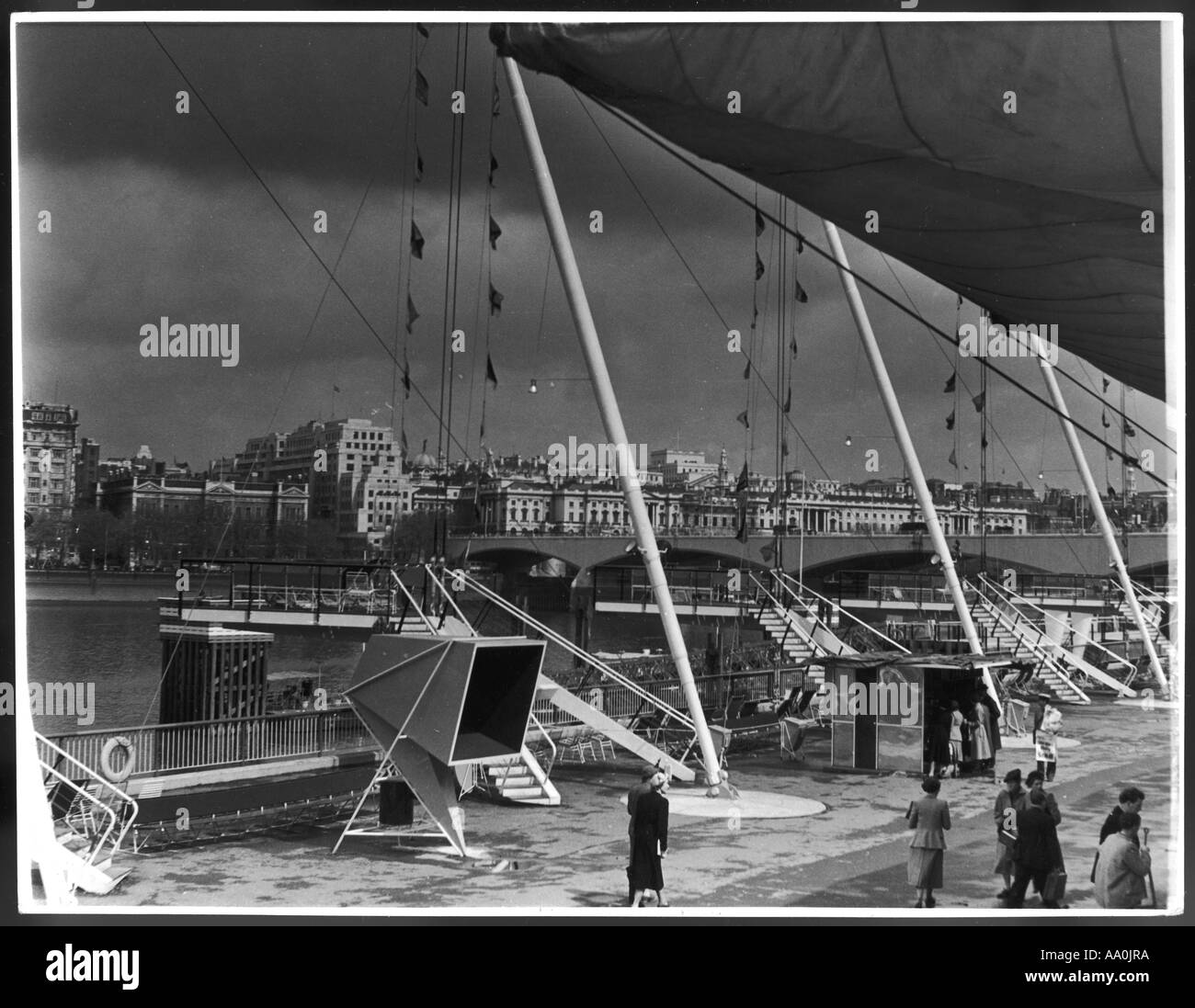 Promenade festival house Black and White Stock Photos & Images - Alamy