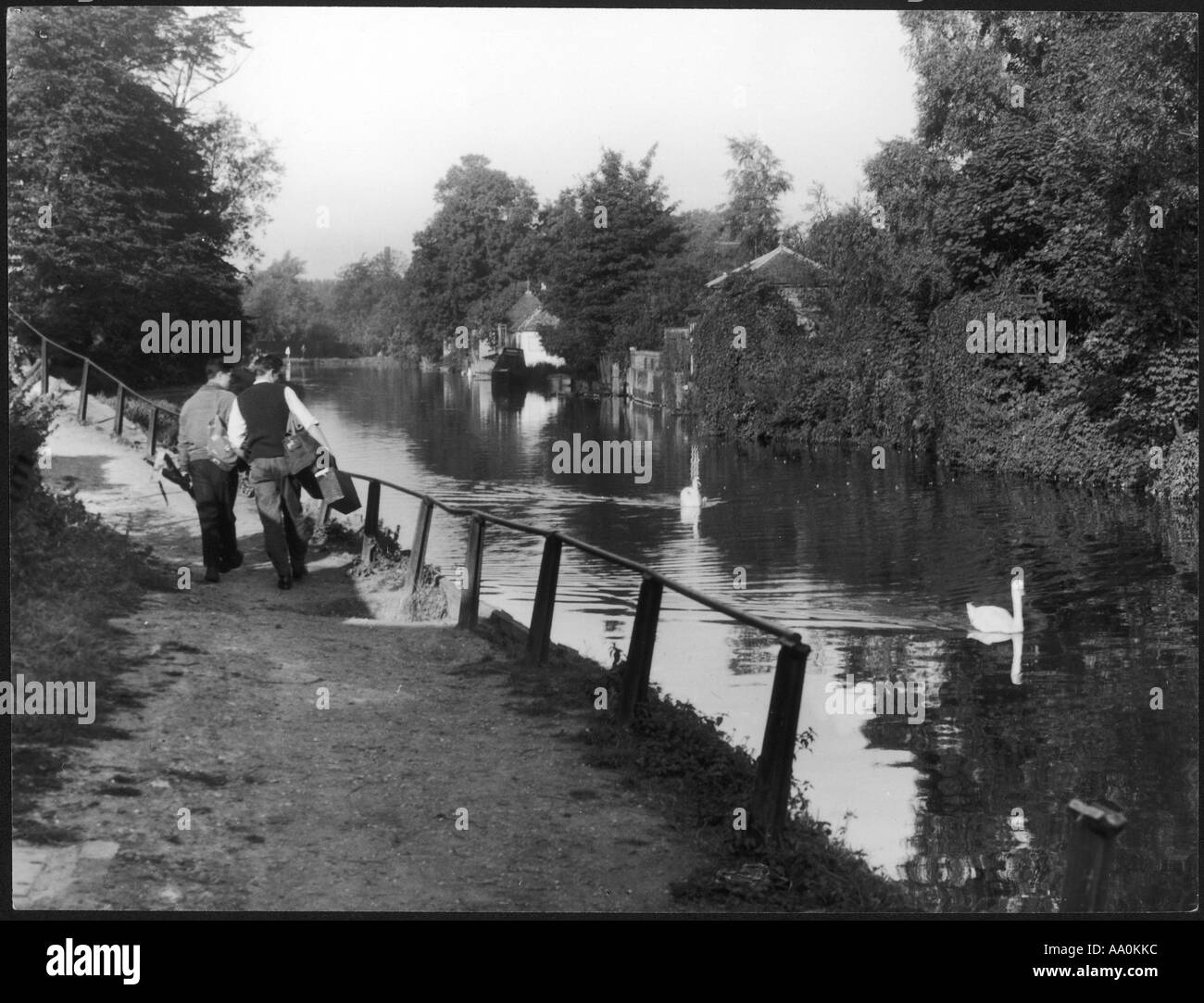 The River Lea Stock Photo - Alamy