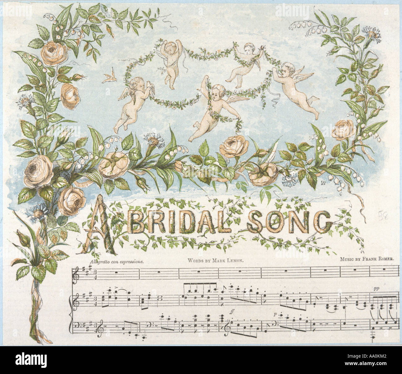 Wedding Bridal Song Stock Photo - Alamy