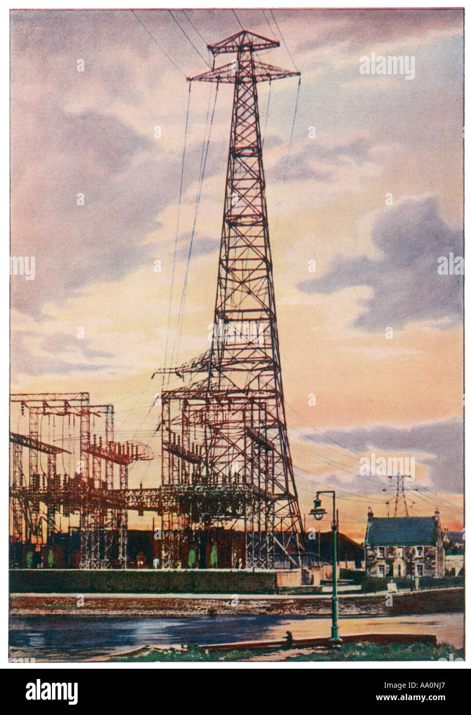 Part britains national grid hi-res stock photography and images - Alamy