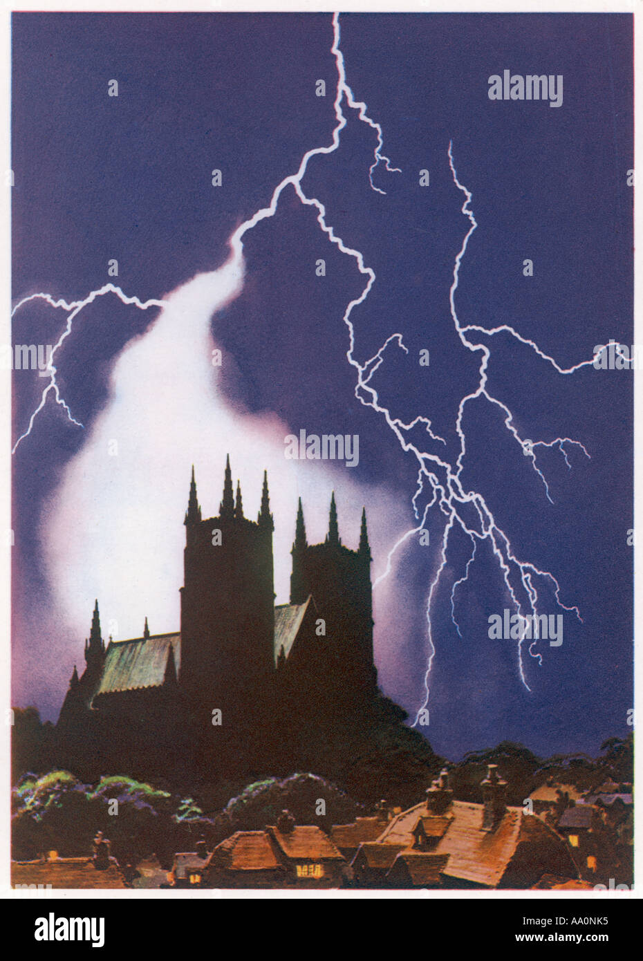 Forked lightning hi-res stock photography and images - Alamy