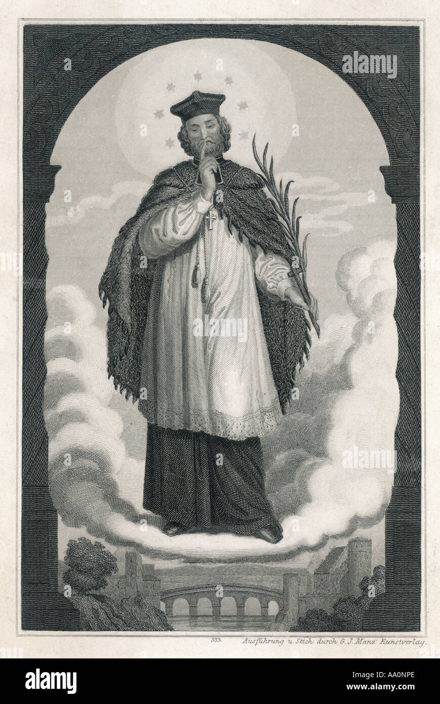 Saint of john of nepomuk hi-res stock photography and images - Alamy