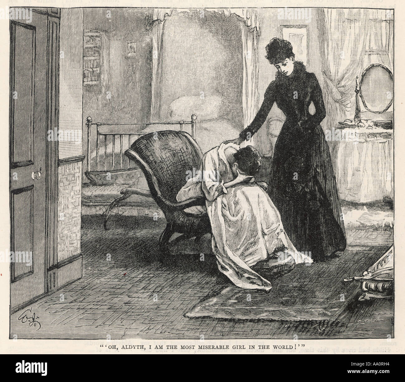 I am the most miserable girl in the hi-res stock photography and images ...