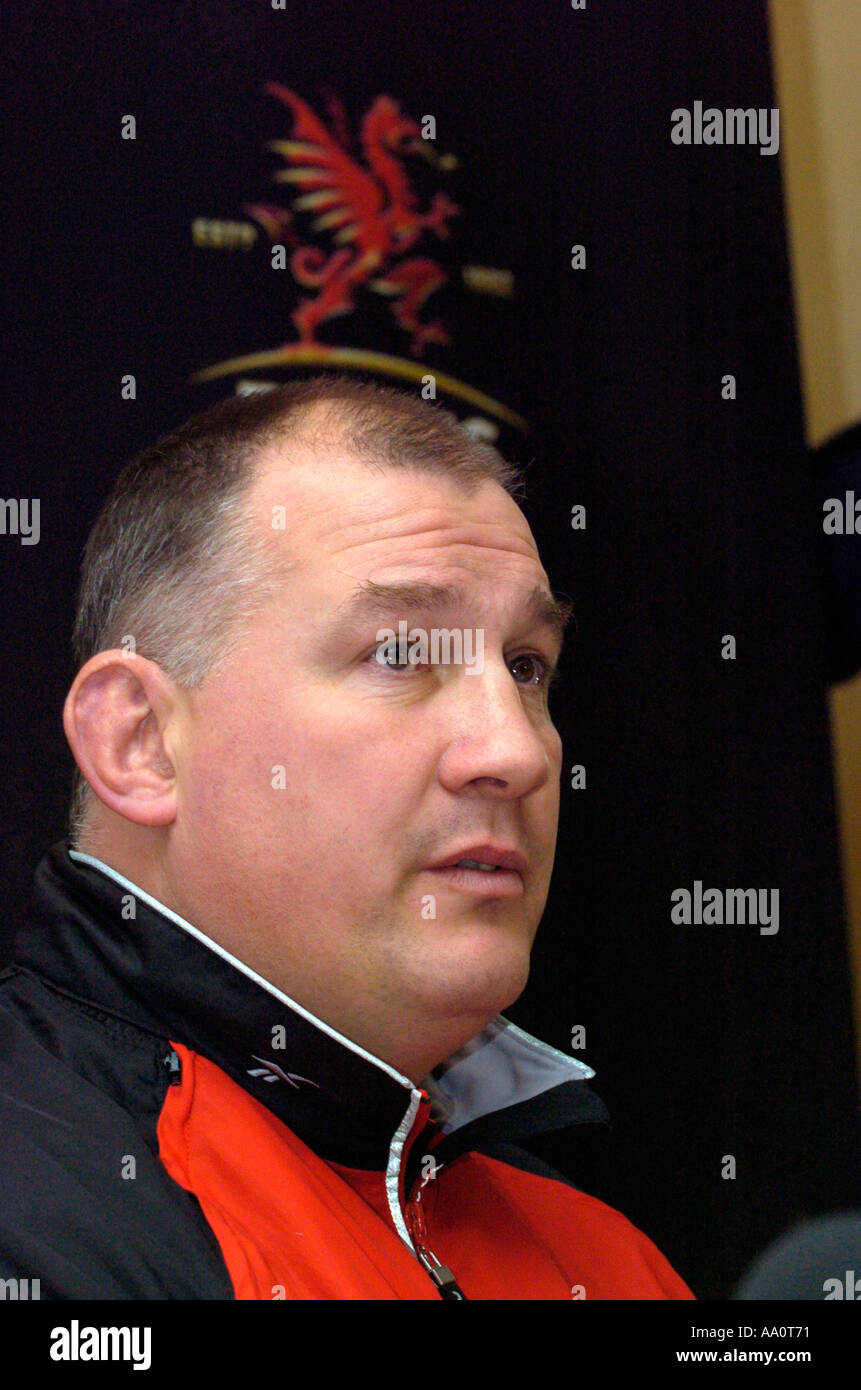 Mike Ruddock Wales Rugby Team Coach Vale of Glamorgan Hotel Hensol ...