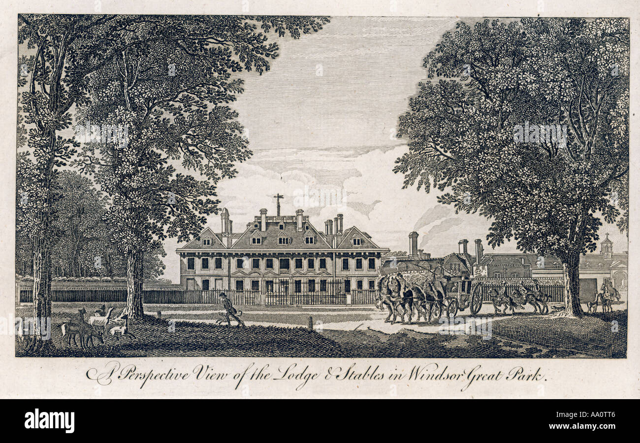 Royal lodge in windsor great park hi-res stock photography and images ...