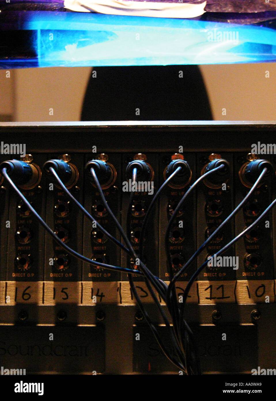 Sound control desk in theatre hi-res stock photography and images - Alamy