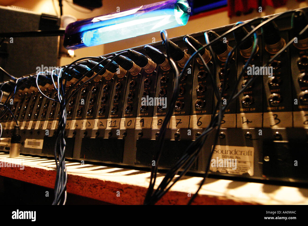 Sound control desk in theatre hi-res stock photography and images - Alamy
