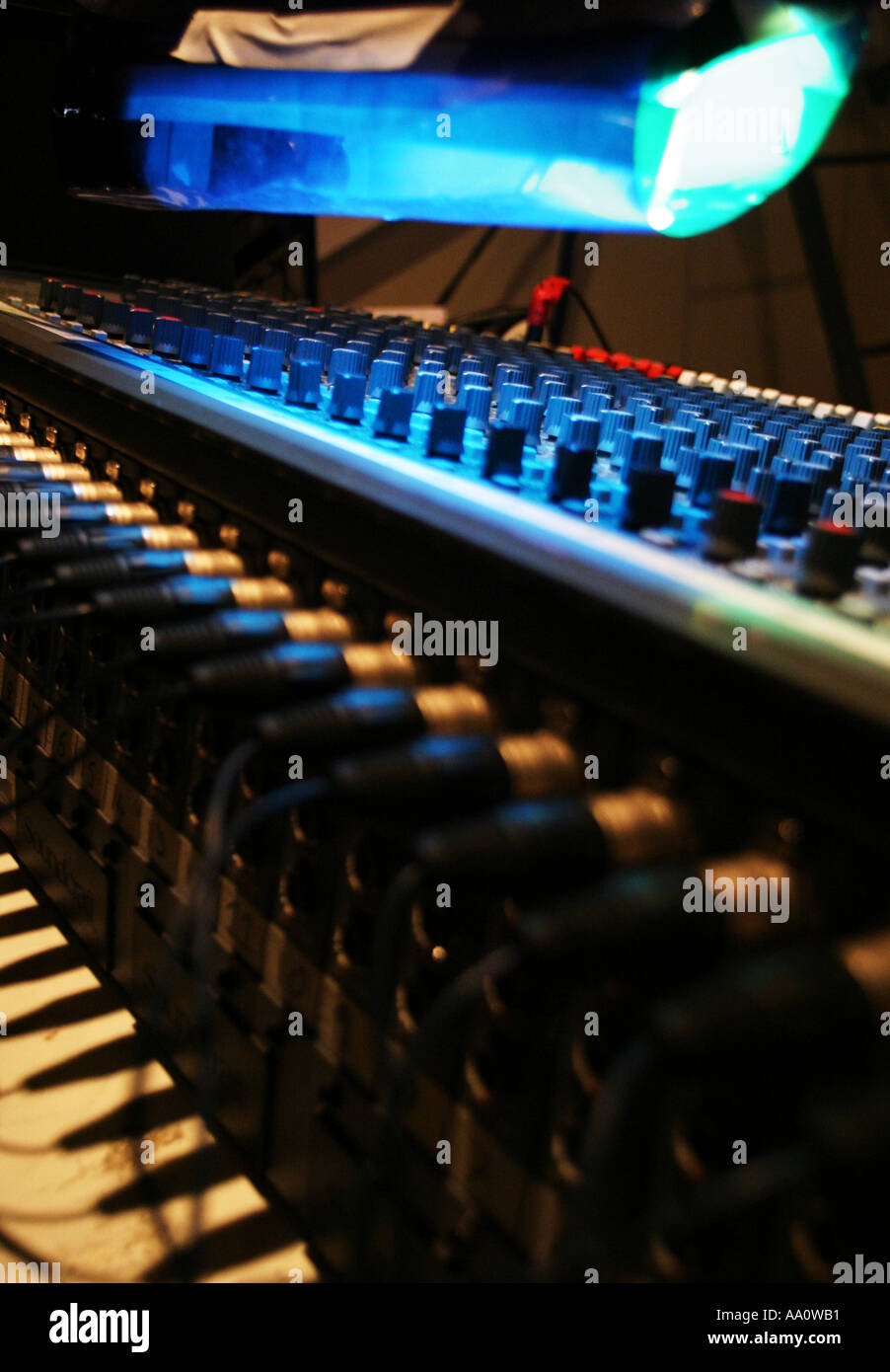 Sound control desk in theatre hi-res stock photography and images - Alamy