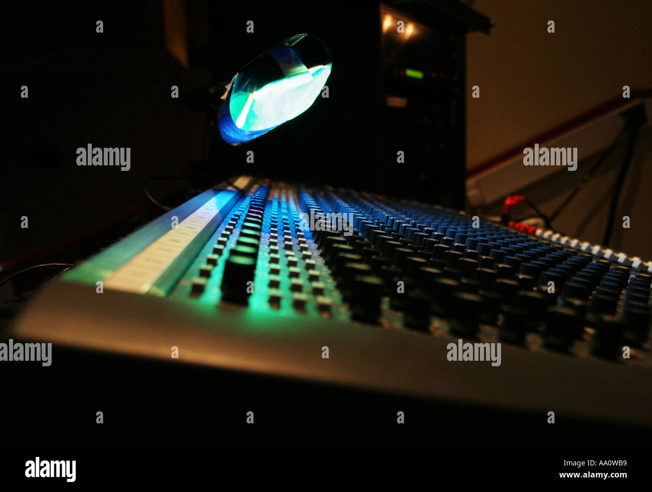 Sound control desk in theatre hi-res stock photography and images - Alamy