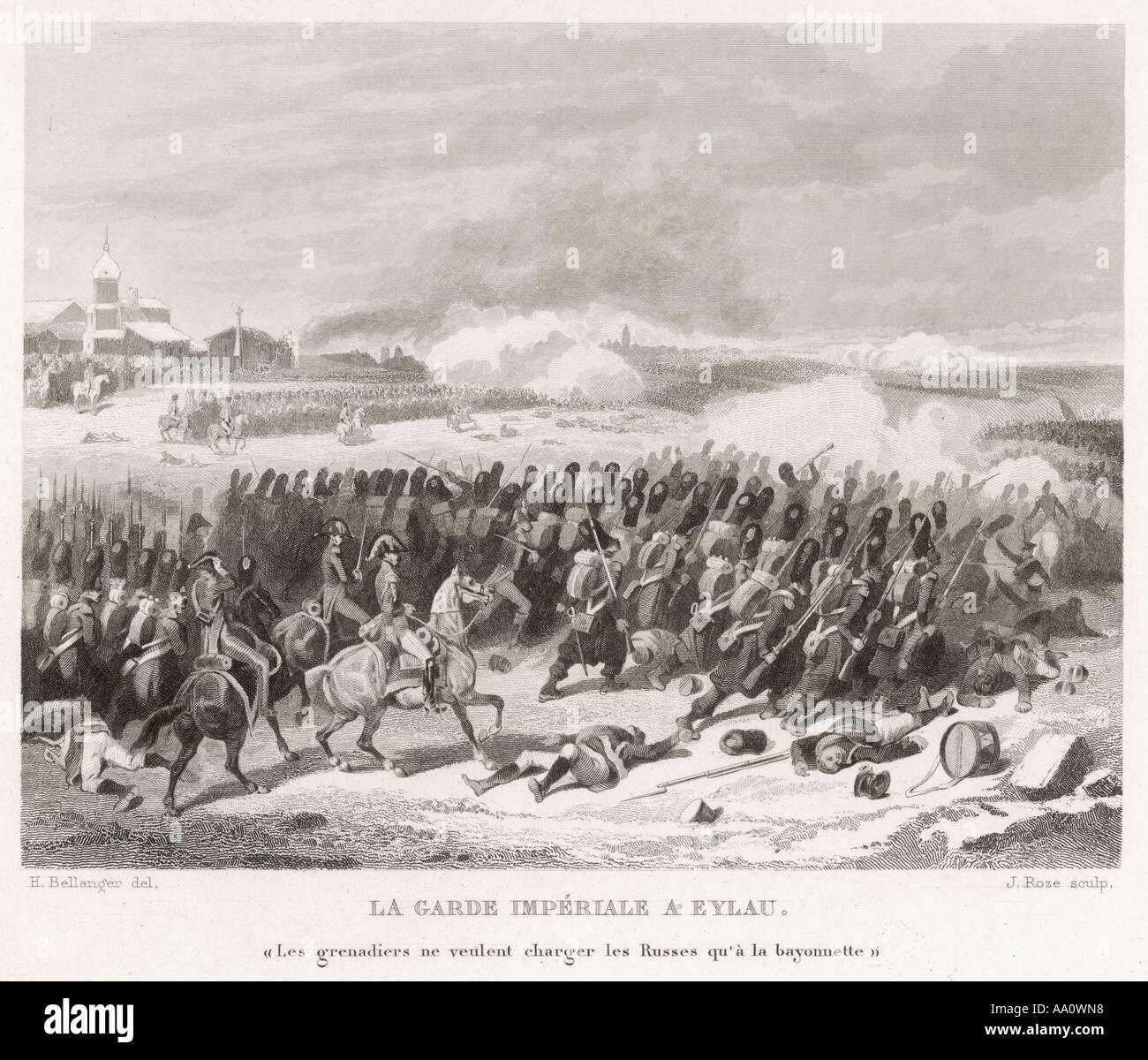 Battle of eylau hi-res stock photography and images - Alamy