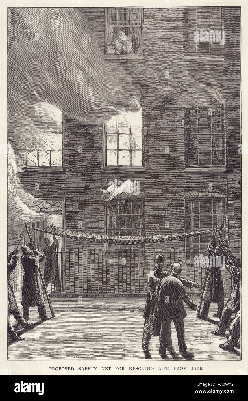 Safety net fire hi-res stock photography and images - Alamy