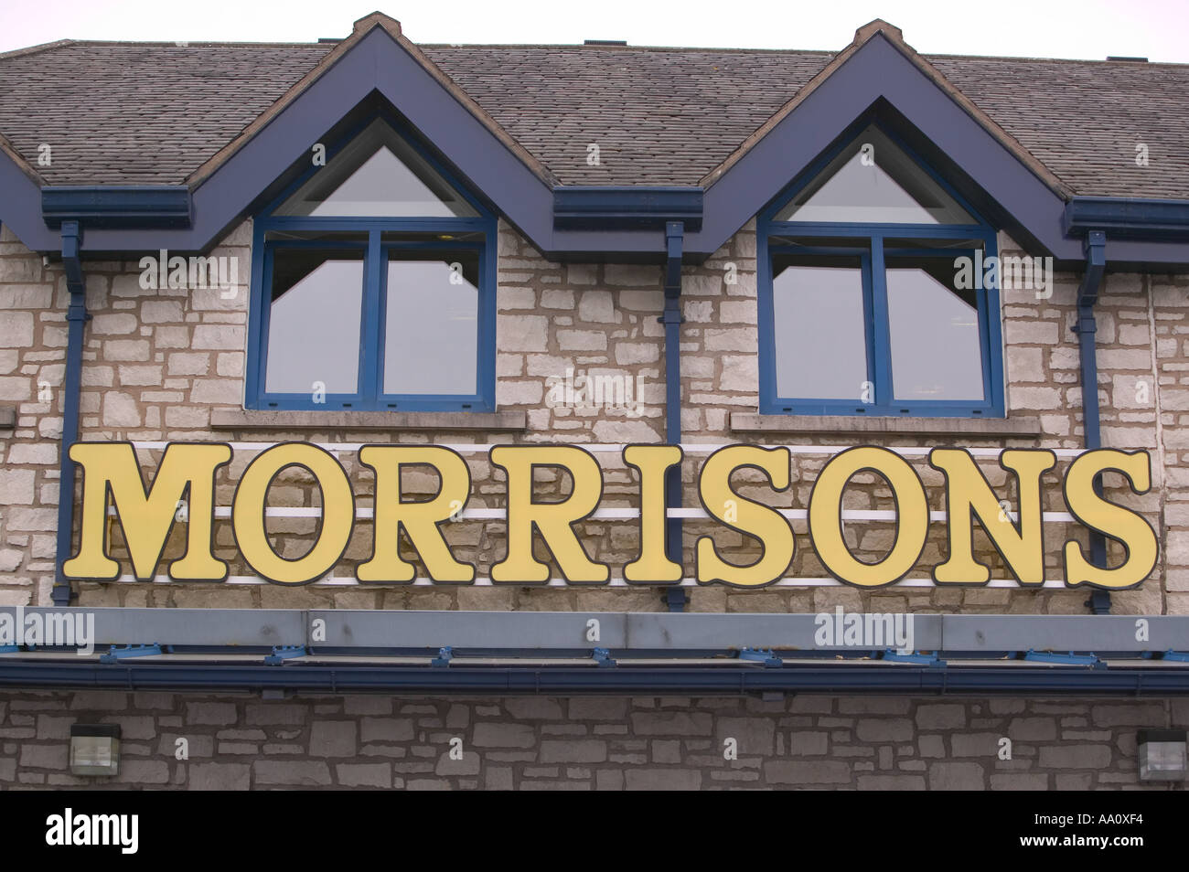 Morrisons supermarket Kendal Stock Photo - Alamy