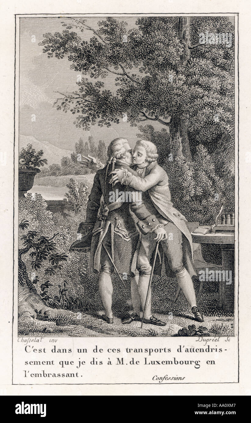 The confessions jean jacques rousseau hi-res stock photography and ...