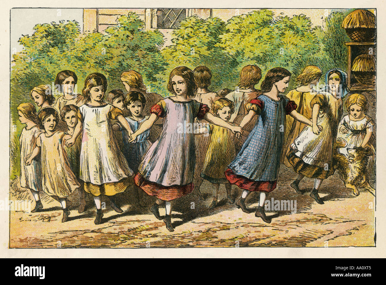 Ring a ring o roses hi-res stock photography and images - Alamy