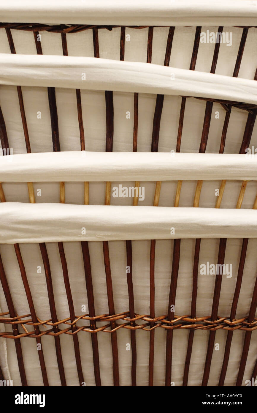 Linen laundry baskets hi-res stock photography and images - Alamy
