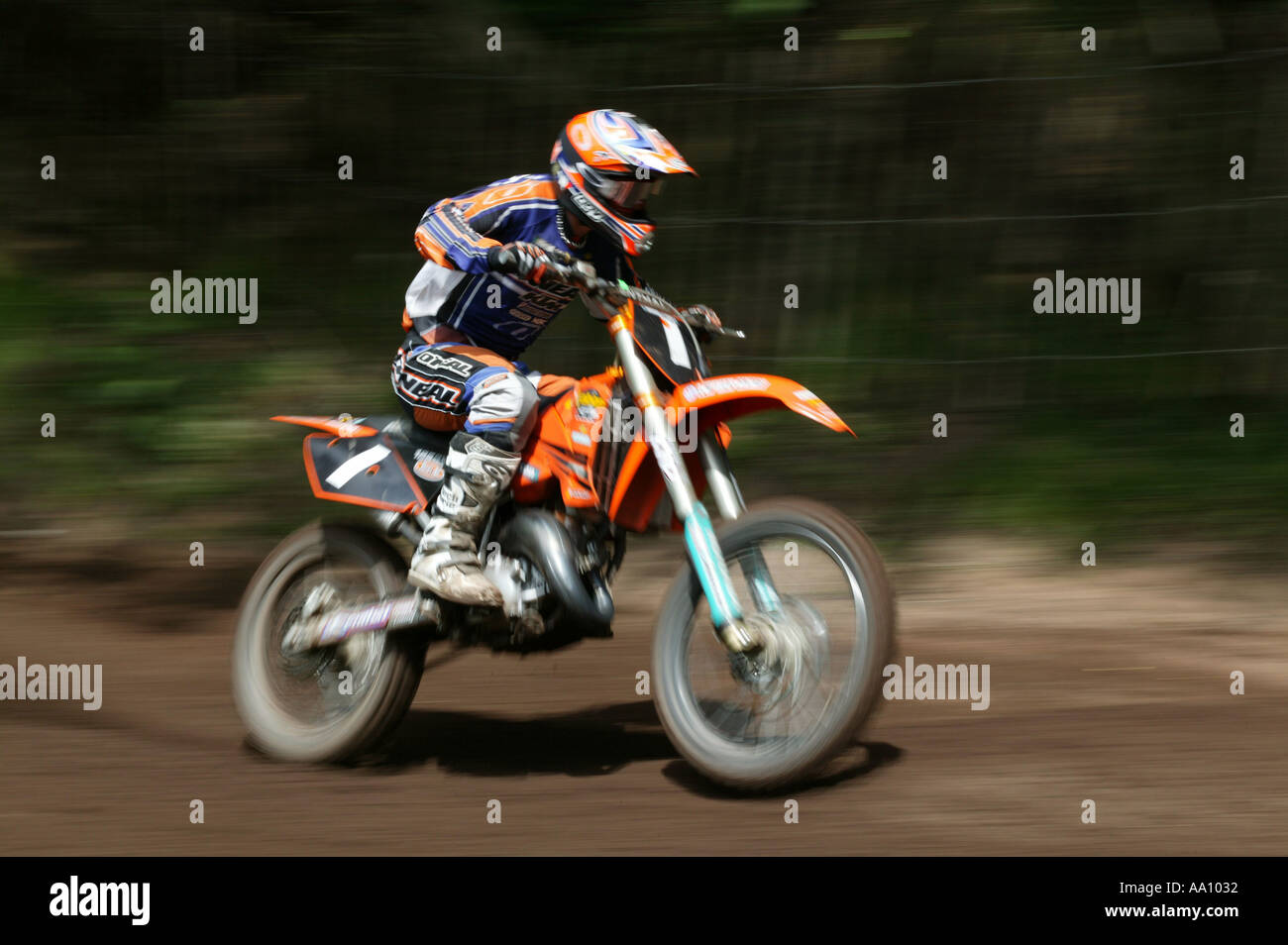 British motocross championship racing hawkstone hi-res stock ...