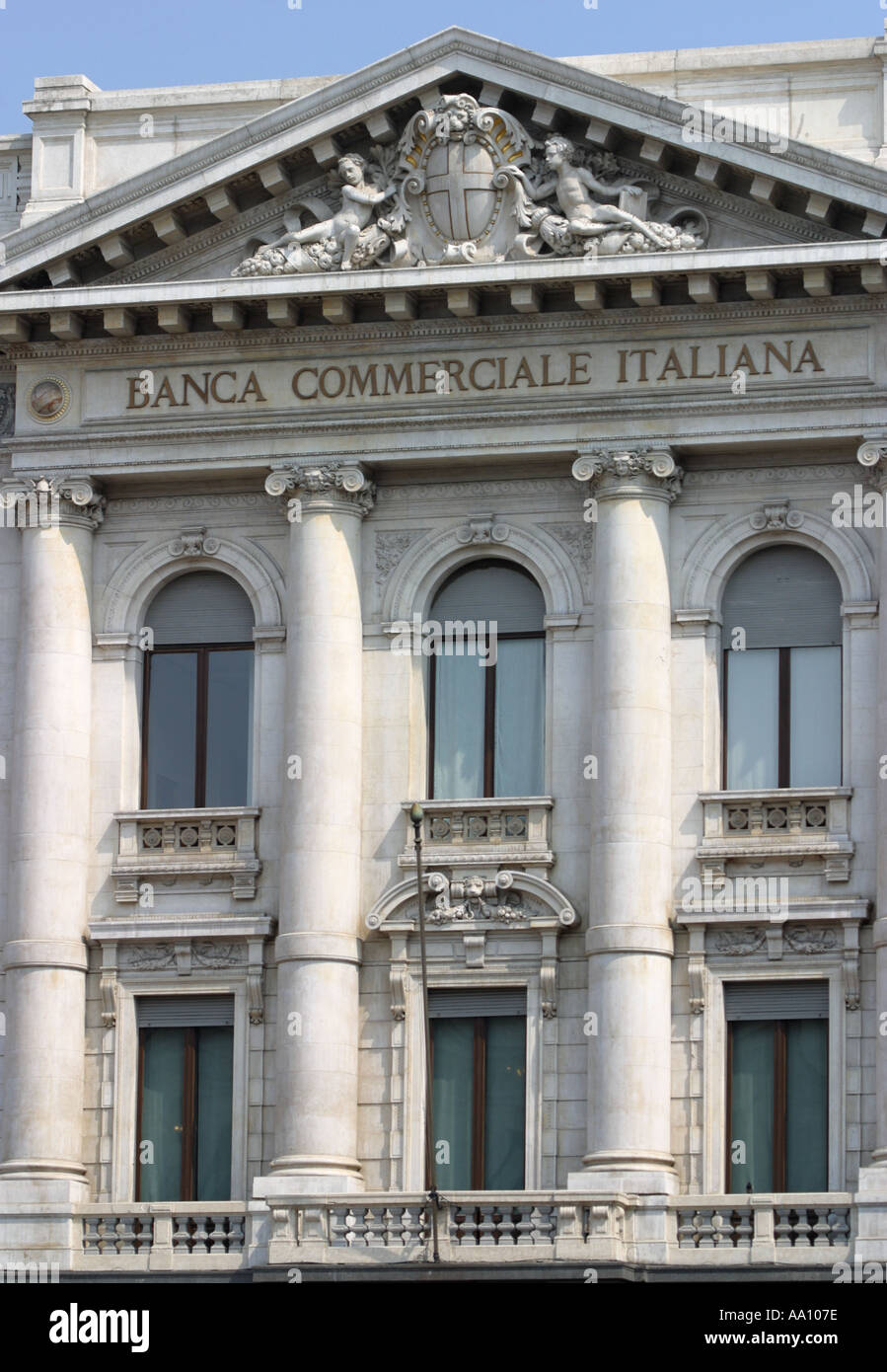 Banca commerciale italiana building bank hi-res stock photography and ...