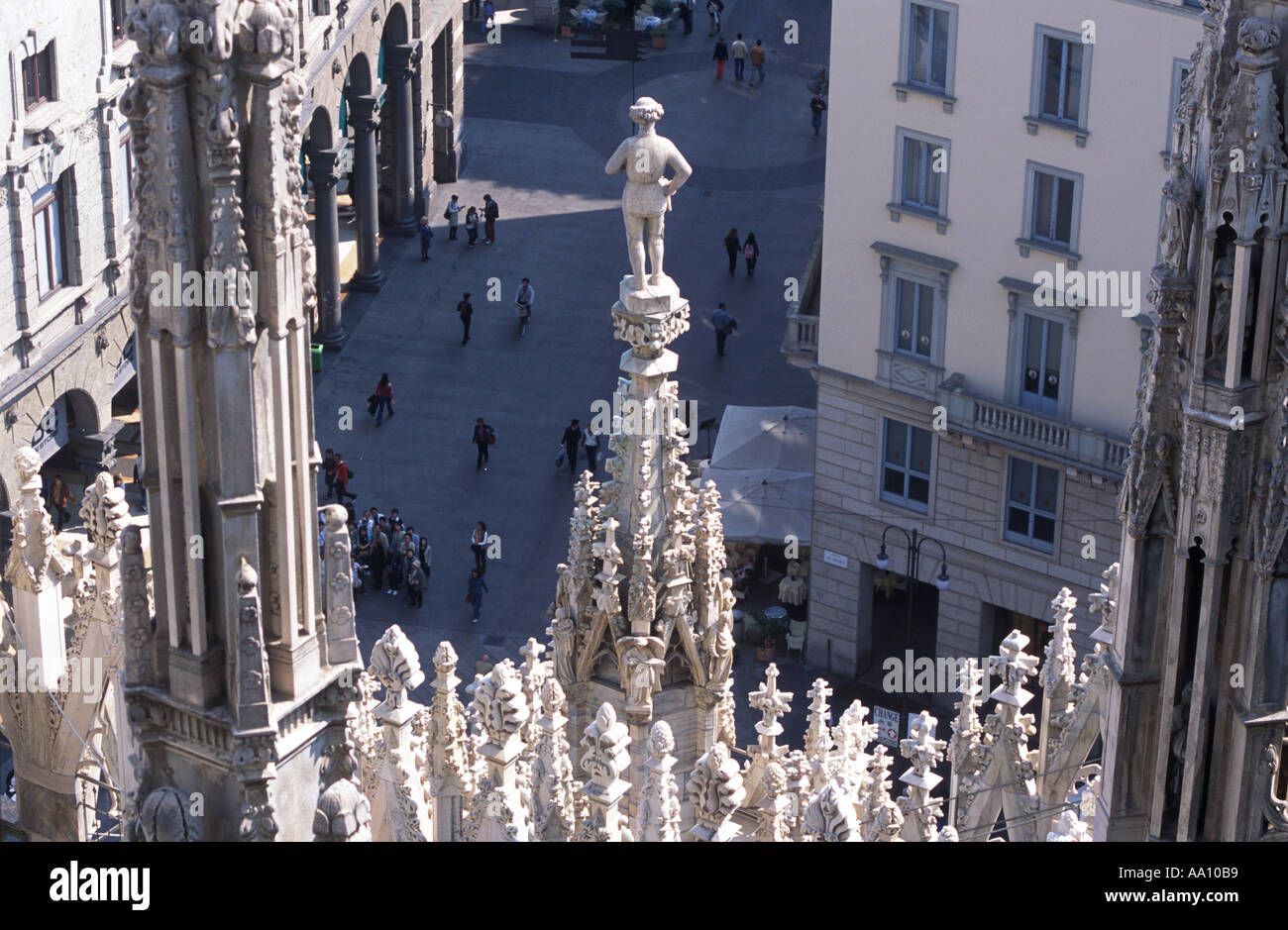 Milano aerial hi-res stock photography and images - Alamy