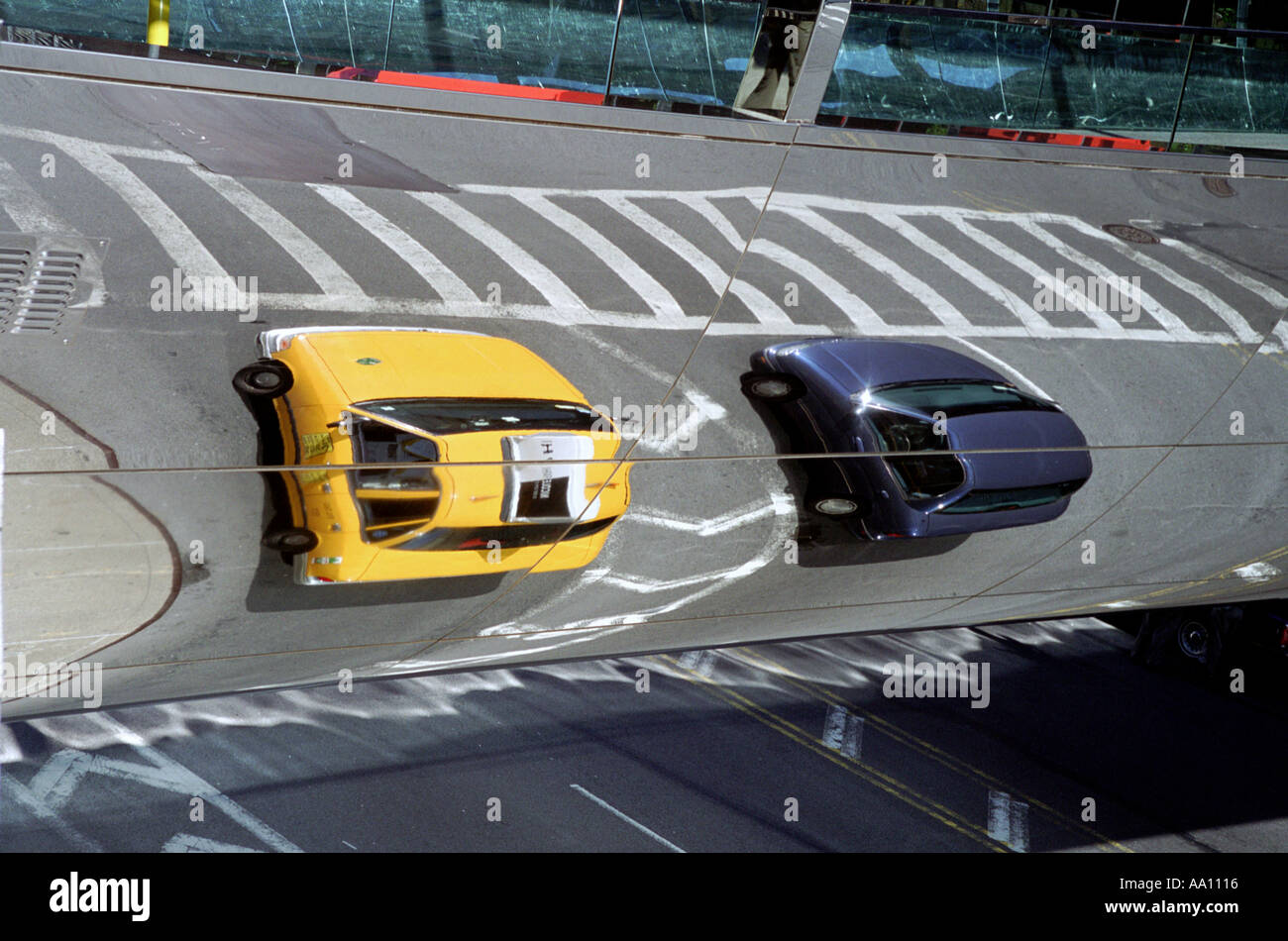 World Trade Centre 7 Bridge New York Stock Photo - Alamy