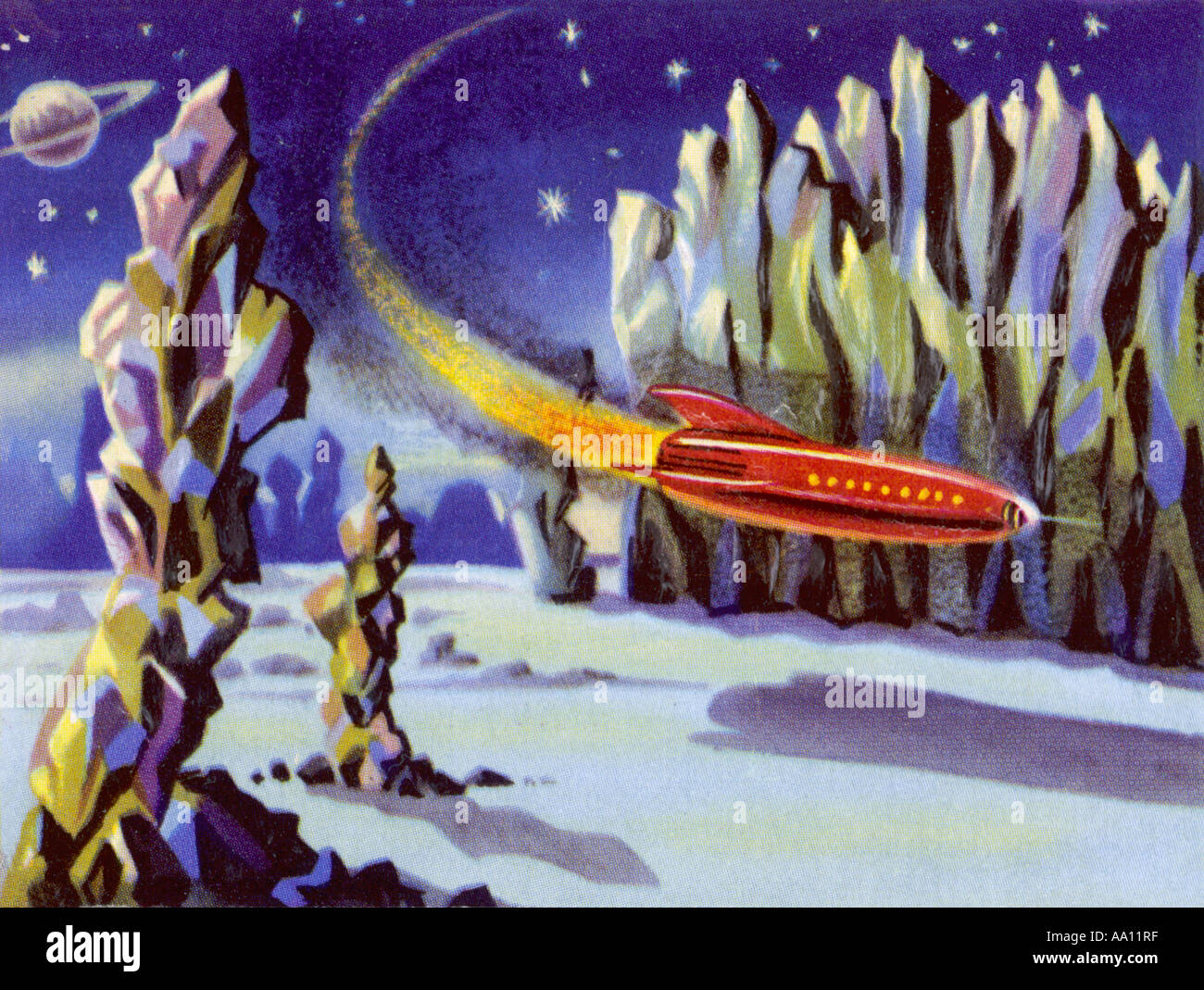 Landing On Venus Stock Photo - Alamy