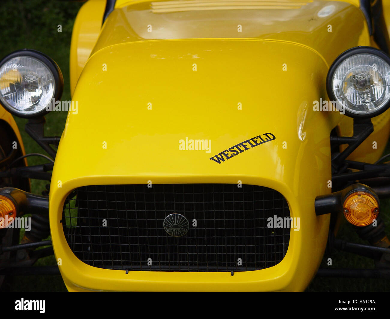 Westfield yellow racing car hi-res stock photography and images - Alamy
