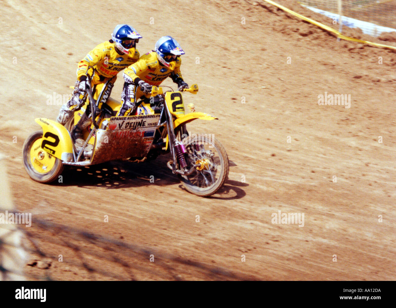 race of motorcycles with sidecars Stock Photo - Alamy