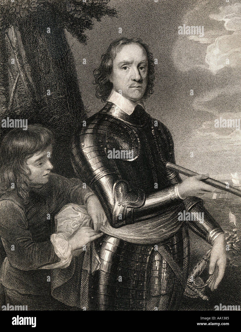 Oliver Cromwell, 1599 - 1658. English military and political leader ...