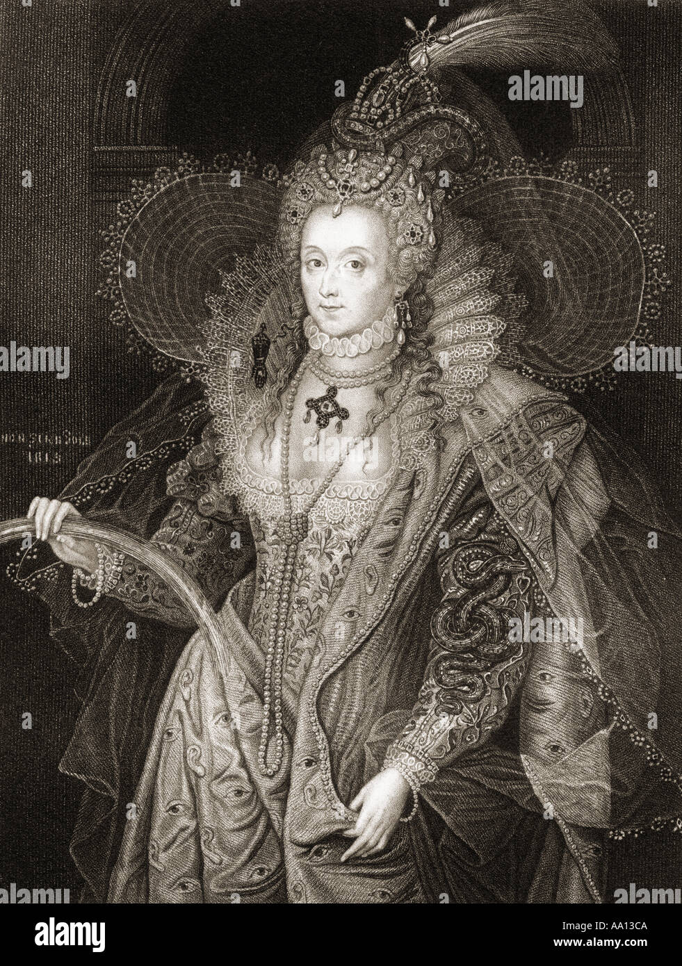 Queen elizabeth i portrait hi-res stock photography and images - Alamy