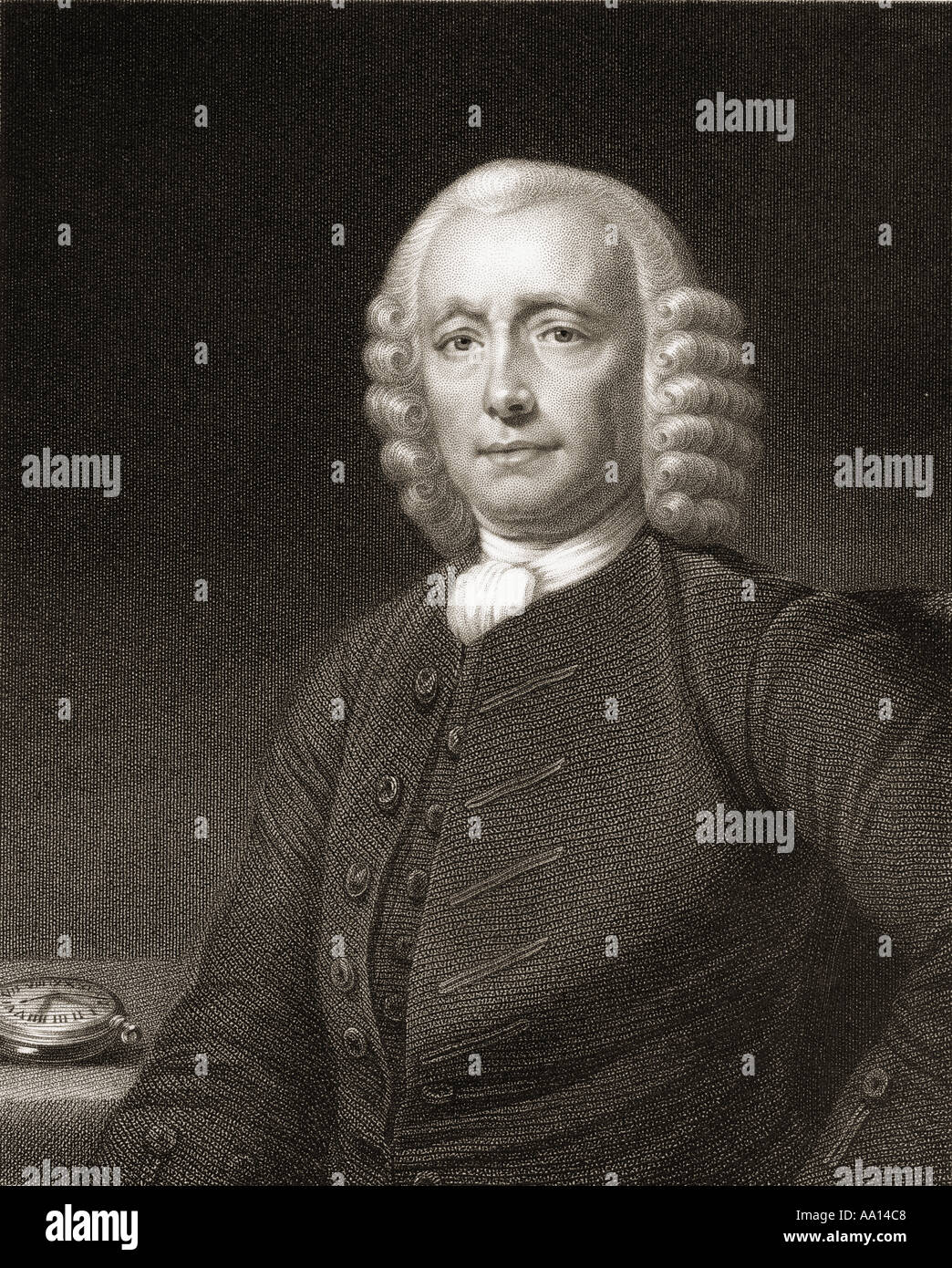 John Harrison, 1693 - 1776. English horologist and inventor Stock Photo ...