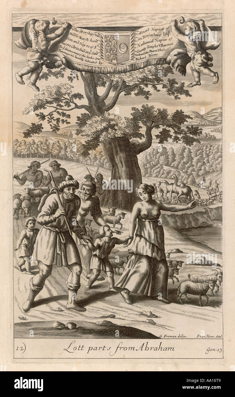 Abraham and lot hi-res stock photography and images - Alamy