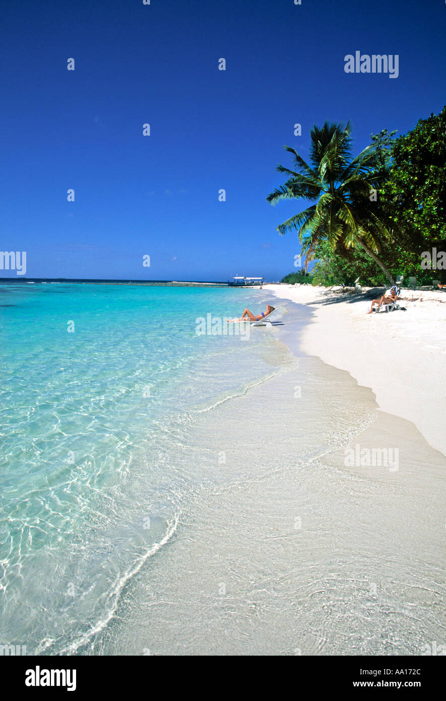 Maldives Indian Ocean Stock Photo - Alamy