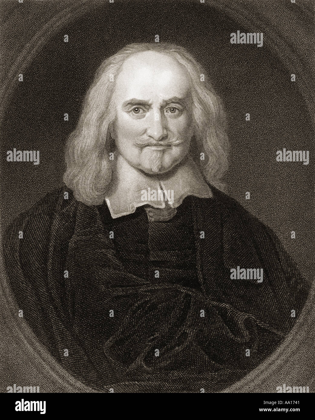 Thomas Hobbes, 1588 - 1679. English philosopher and political theorist ...