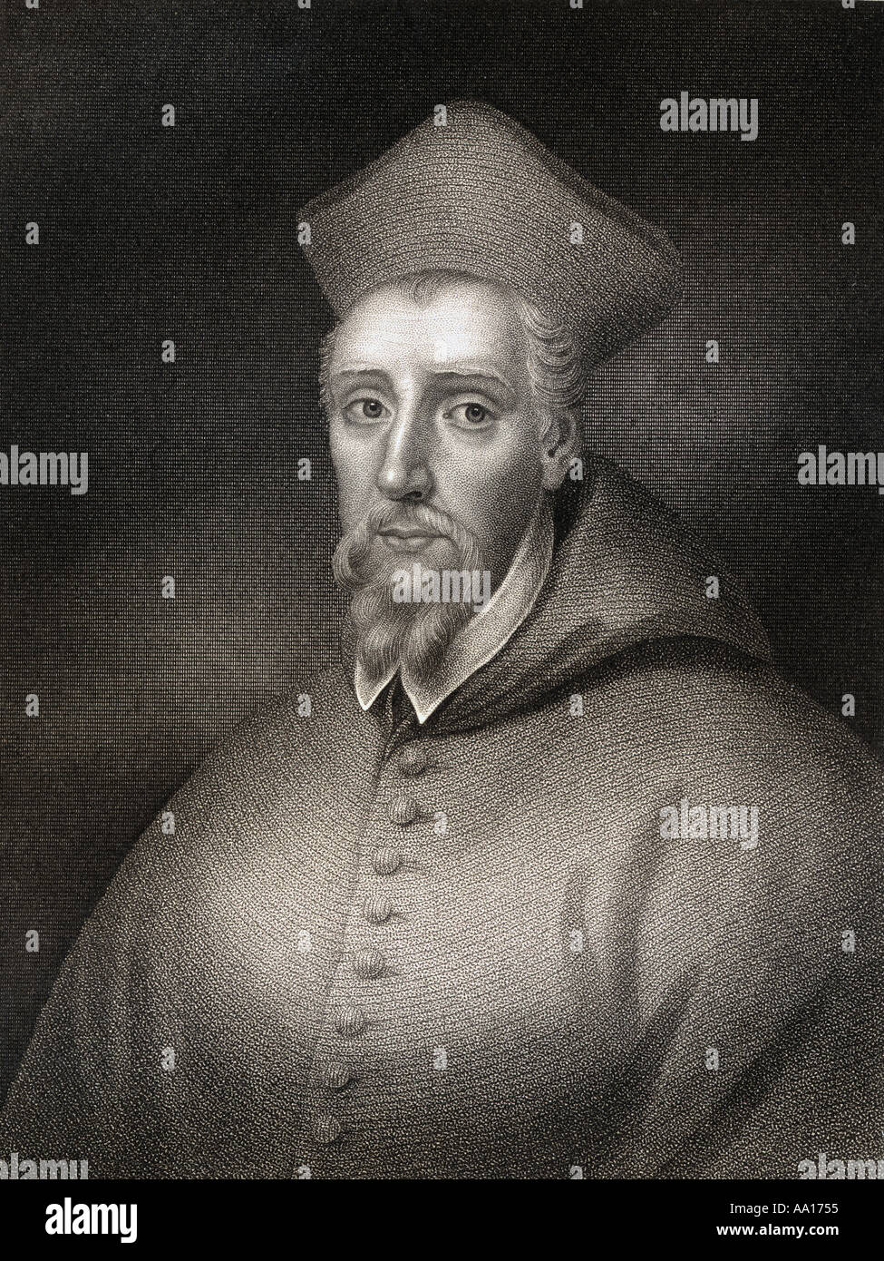 William Allen, 1532 – 1594. English Cardinal of the Roman Catholic ...