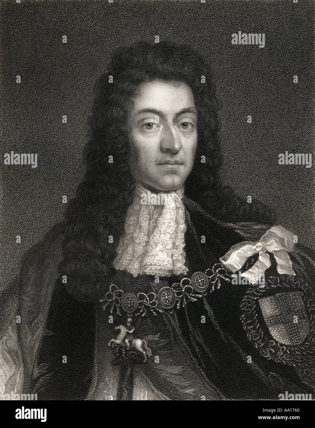 William III, aka William of Orange,1650 - 1702. King of England ...