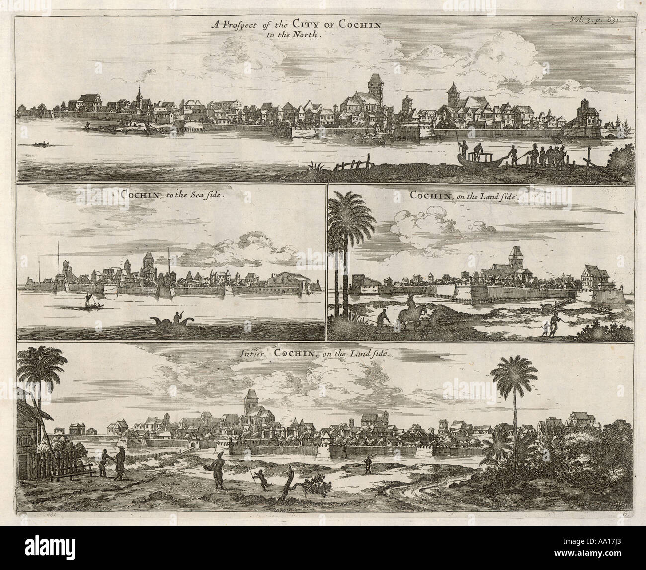 Cochin India 1671 Stock Photo - Alamy